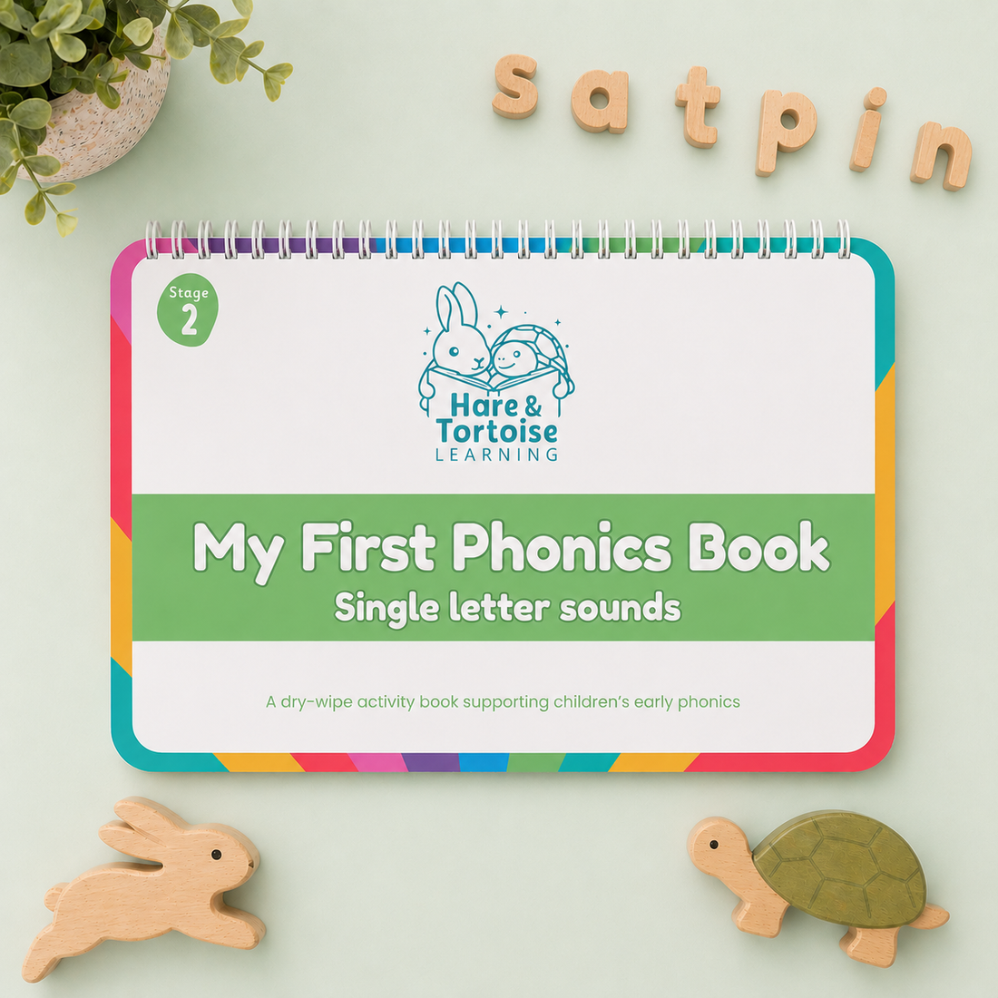 My First Phonics Book (Stage 2) – Hare & Tortoise Learning