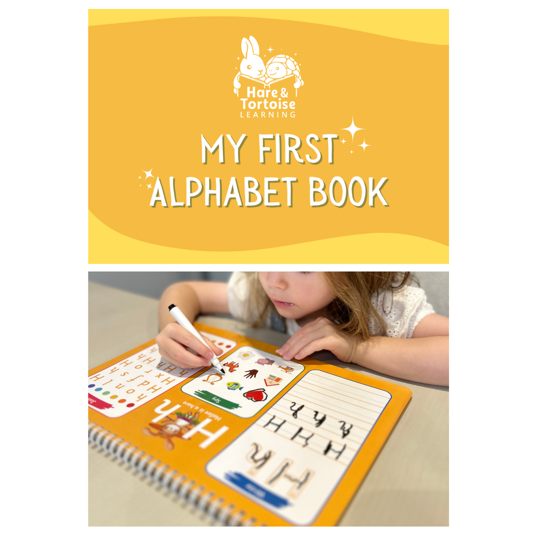 My First Alphabet Book - Standard – Hare & Tortoise Learning